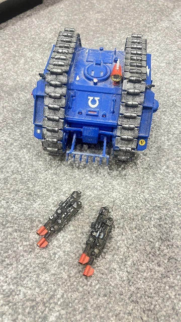 WARHAMMER 40K IMPERIAL Land Raider Rogue Trader Era anni '90 OOP raro ...