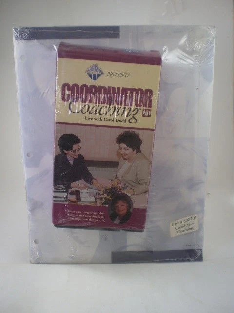 CREATIVE MEMORIES COORDINATOR Coaching Live with Carol Dodd VHS ...