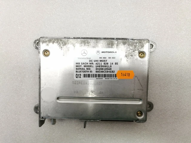 MERCEDES SLK R171 Bluetooth Phone Control Unit Handsfree Module £25.68 ...