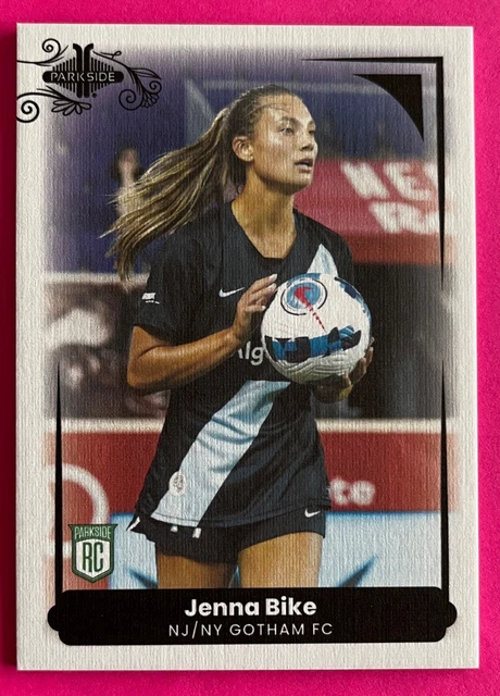 JENNA BIKE 2022 Parkside NWSL Paramount Base Set Rookie #102 /749 ...