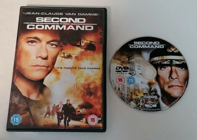 DVD - JEAN-CLAUDE Van Damme Second In Command DVD PAL UK Action Martial Arts £2.50 - PicClick UK
