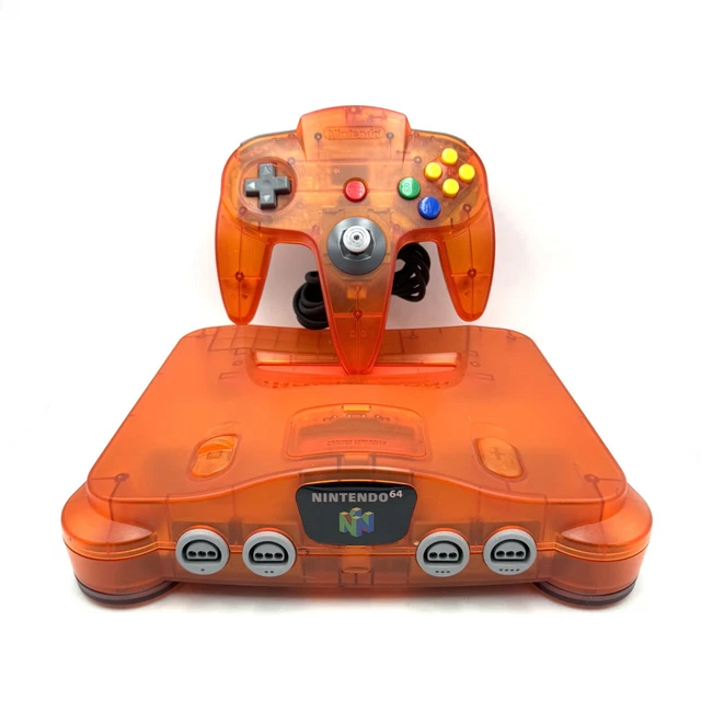 CONSOLE NINTENDO 64 Edition Funtastic Fire Orange RARE EUR 279,99 ...
