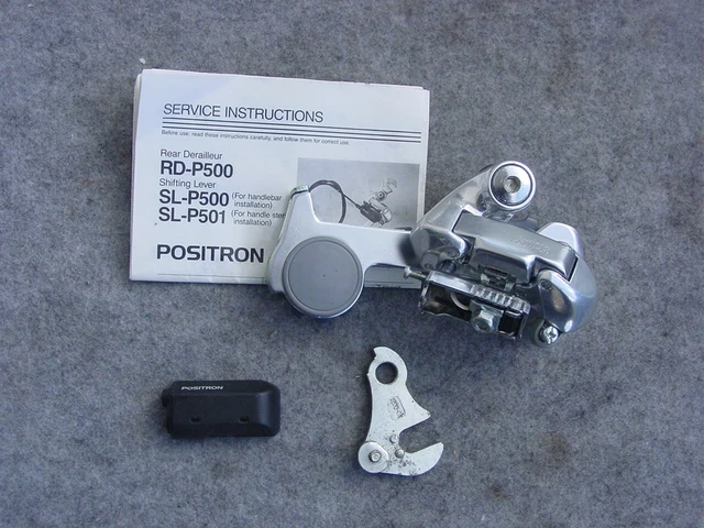 POSITRON PPS REAR Derailleur Rd-P 500 Shimano 6 Speed Short Cage New £ ...