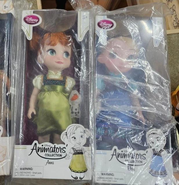 DISNEY ANIMATOR COLLECTION Frozen Elsa & Anna £63.10 - PicClick UK
