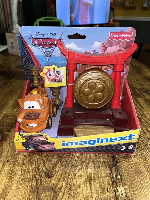 IMAGINEXT FISHER PRICE Disney Pixars Cars 2 Playset Mater Set Raro ...