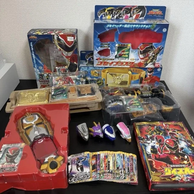 POWER RANGERS MEGA Force Goseiger Morpher Weapon 3p Header Cards File ...