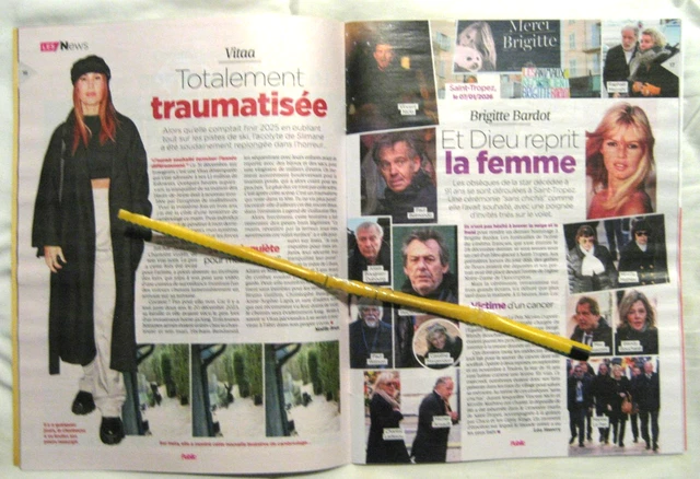 PUBLIC 9 /1 / 2026 : BRIGITTE BARDOT : LE DERNIER HOMMAGE : LE PEN ...