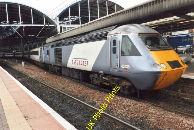 RAILWAY PHOTO 6X4 HST 43238 East Coast at Newcastle Central c2010 X £1. ...