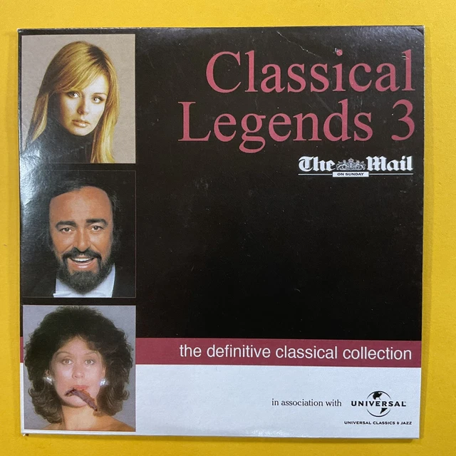 CLASSICAL LEGENDS 3, CD, Inc Placido Domingo, Katherine Jenkins, Aled ...