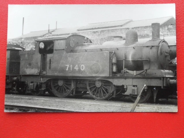 PHOTO LNER Ex Ger Class F4 Loco No 7140 Br 67141 At Stratford £3.00 ...