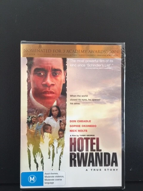 HOTEL RWANDA - DVD PAL Region 4 Don Cheadle New Sealed $6.95 - PicClick AU
