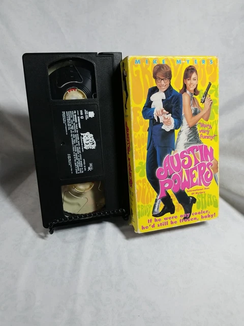 AUSTIN POWERS: INTERNATIONAL Man of Mystery (VHS, 1997) Classic Comedy ...