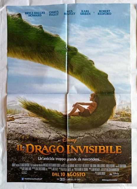 IL DRAGO INVISIBILE - MANIFESTO ORIGINALE CINEMA Film anno 2016 circa ...