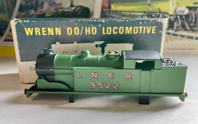 WRENN MODEL RAILWAYS W2217 N2 LNER Green Loco no. 9522 BODY Only plus ...