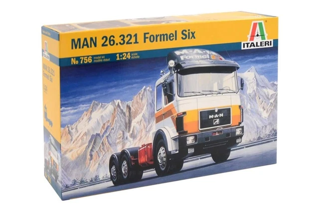 ITALERI 550756 MAN 26 FORMEL (MODEL KIT (US IMPORT) EUR 83,54 - PicClick DE