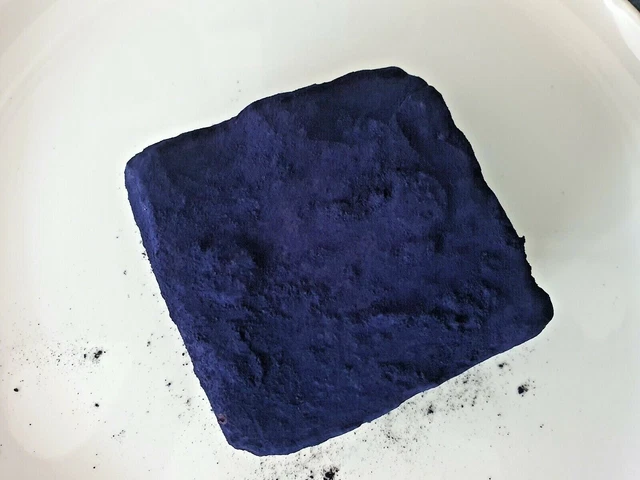 INDIGO DYE CAKE - 100% natural and organic from Tamil Nadu £25.00 ...