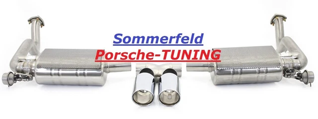 PORSCHE BOXSTER CAYMAN 987 + S MK2 Klappenauspuff Sport Exhaust Muffler ...