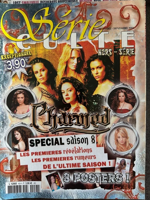 MAGAZINE SÉRIE CULTE hors-série n°45, spécial Charmed saison 8 EUR 25 ...
