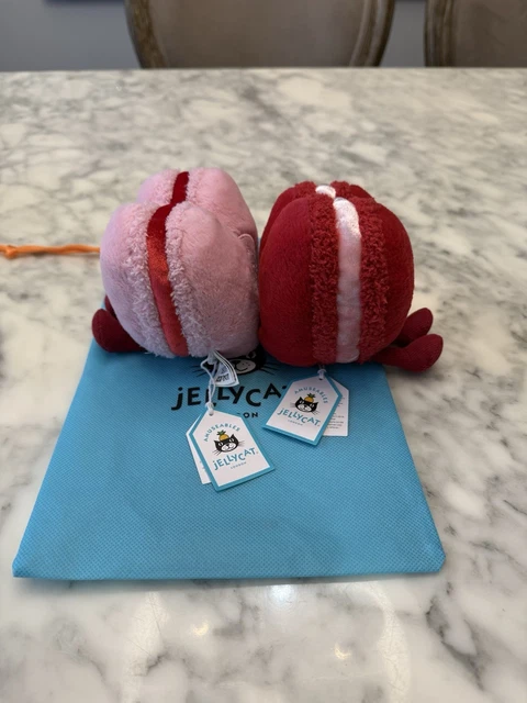 VALENTINE'S DAY JELLYCAT Amuseables Arlette Colette Red Pink Heart ...