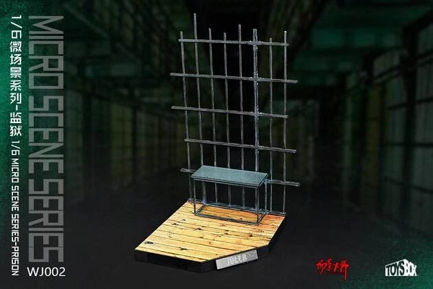 DIORAMA SET 1/6 TOYSBOX WJ002 Prison Scene Diorama w/ Bench EUR 189,99 - PicClick FR