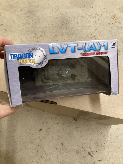 DRAGON MODELS 1/72 Scale 60522 - LVT-(A)1 (Shark's Mouth) 1945 EUR 20 ...