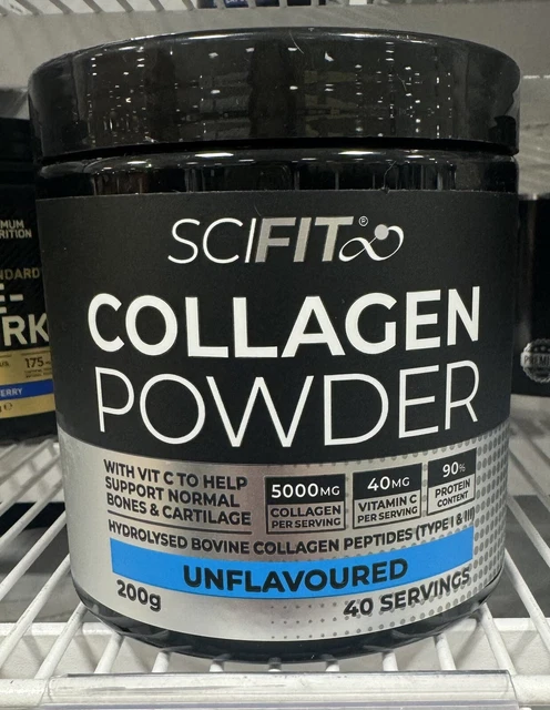 BEST SCIFIT Collagen Powder Strongest Collagen Peptide Powder 40 ...
