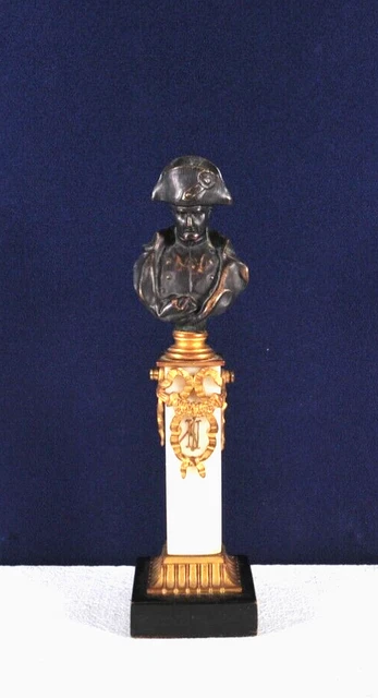 ANTIQUE 19TH CENTURY French Bronze: Bust of Napoleon Bonaparte, RB ...