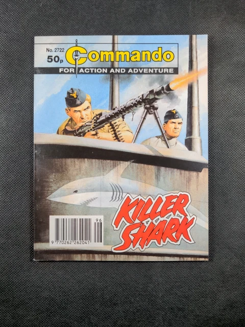 COMMANDO COMIC ISSUE Number 2722 Killer Shark EUR 5,20 - PicClick IT