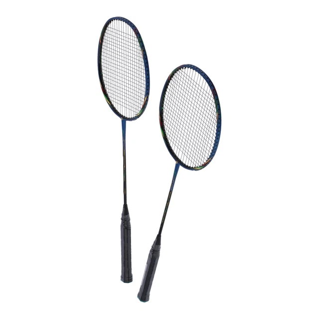 BADMINTON RACQUETS 2 Player Badminton Racquets Set Lightweight Carbon ...