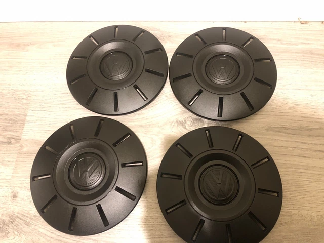 VW TRANSPORTER T5/T6 Steel Wheel Centre Caps Set x4 Genuine 16” 17”18 ...