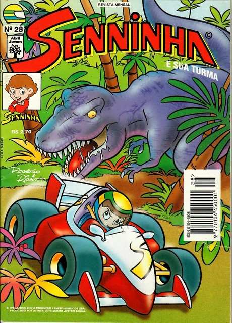 AYRTON SENNA SENNINHA No. 28 ORIGINAL COMIC £5.06 - PicClick UK