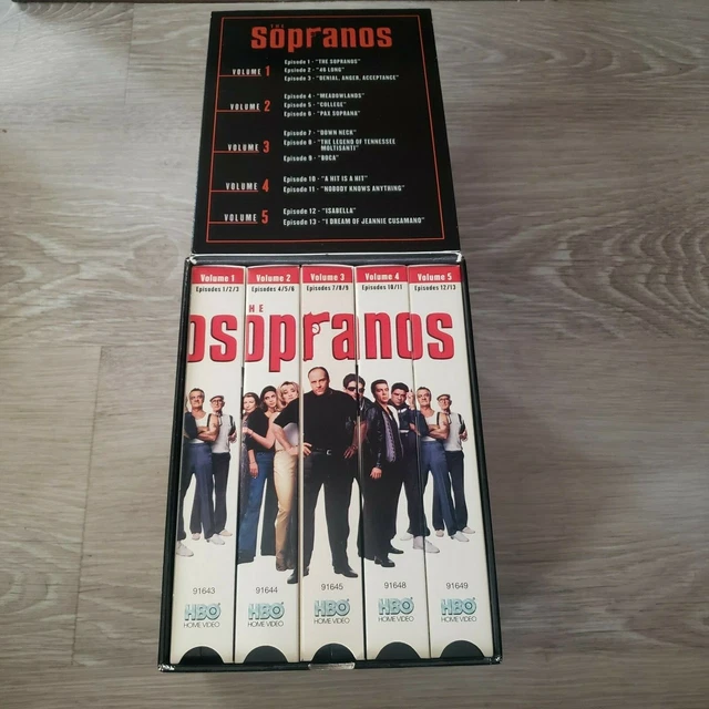 VHS ~ THE Sopranos Complete 1st Season (5 Vhs Tape) £26.68 - PicClick UK
