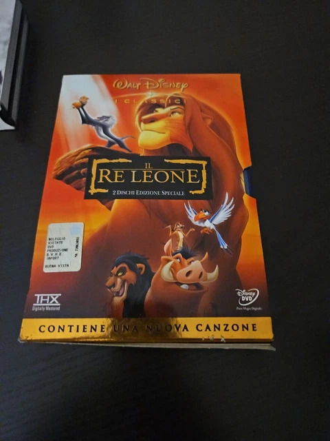 IL RE LEONE - Dvd Originale Edizione 2 Dischi Disney (Raro Ologramma Tondo) EUR 39,98 - PicClick IT