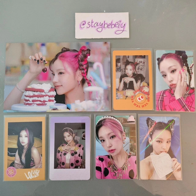 ITZY YEJI CRAZY in Love pob set CIL hello82 shopee soundwave photocard ...