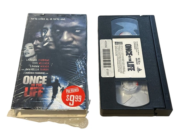 ONCE IN THE Life VHS Titus Welliver Laurence Fishburne, Annabella ...