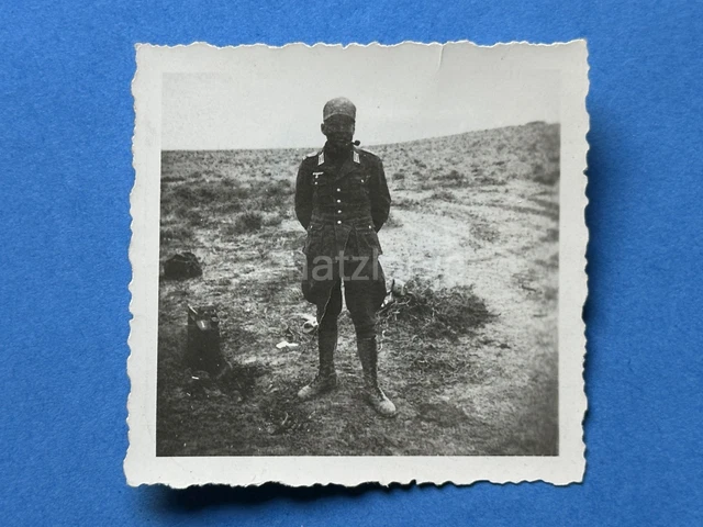 FOTO PANZER GR. Afrika, (DAK) Selbstportrait vor Tobruk 1942, 01 (MJ-40 ...