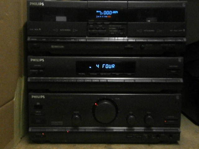 PHILIPS HI FI Stack System 3 Units £60.00 - PicClick UK
