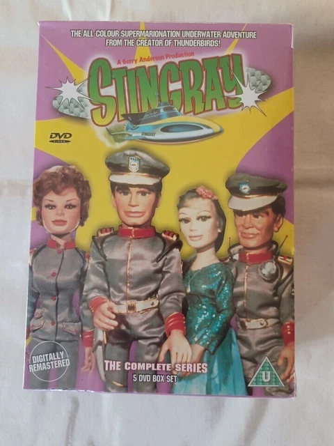 STINGRAY COMPLETE SERIES Collection Dvd Box Set - U - Region 2 - New ...