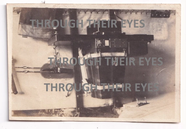 ORIGINAL WW1 PHOTO Royal flying Corps quick release on plane camera ...