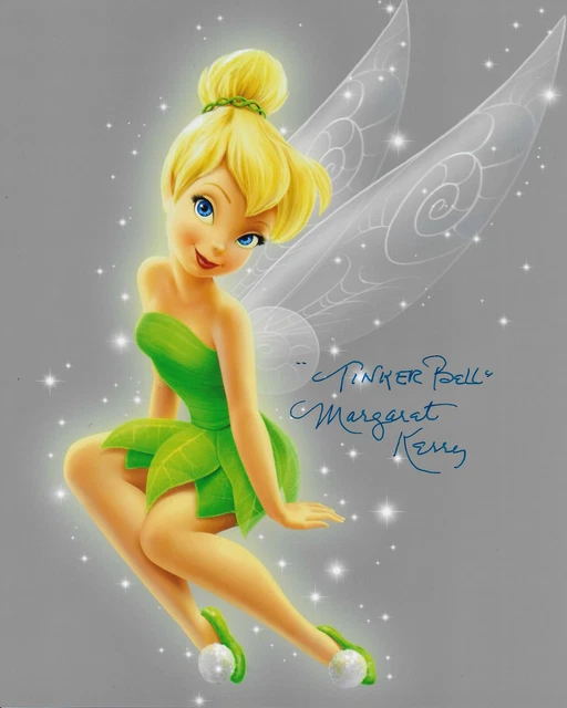 MARGARET KERRY TINKERBELL from Disney Original Autographed 8X10 Photo ...