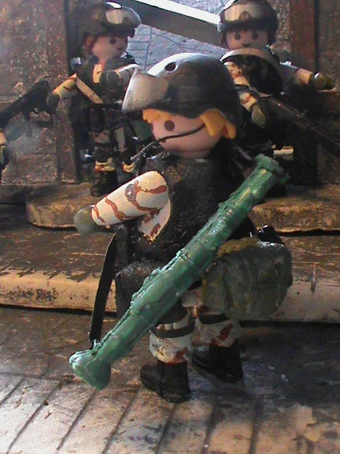 PLAYMOBIL CUSTOM US Delta Force (Mogadiscio) (Somalie-1993) Ref-0258 ...