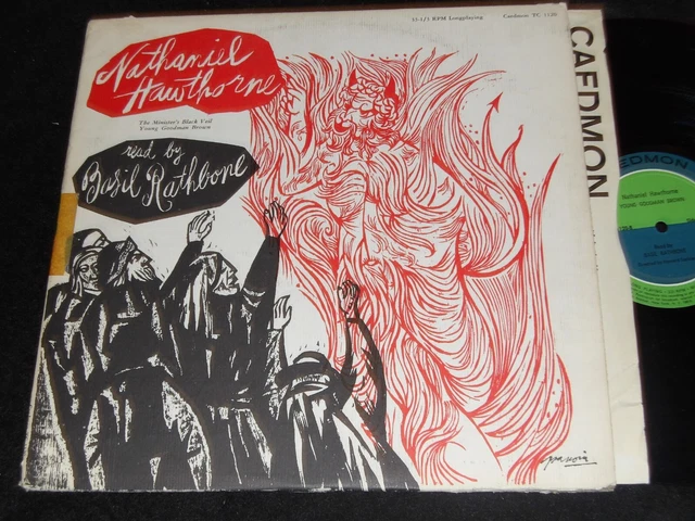 ALBUM SPEAKEN WORD Nathaniel Hawthorne lu par BASIL RATHBONE Caedmon ...