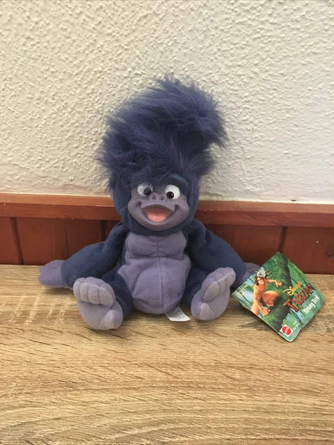 MATTEL DISNEY TARZAN Terk Gorilla Soft Plush Toy 7” Arcotoys with Tag £ ...