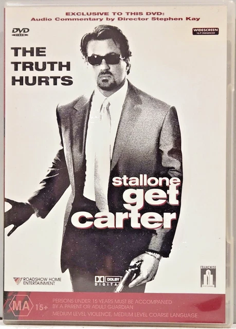 GET CARTER - Michael Caine, Mickey Rourke, Sylvester Stallone - DVD £3. ...