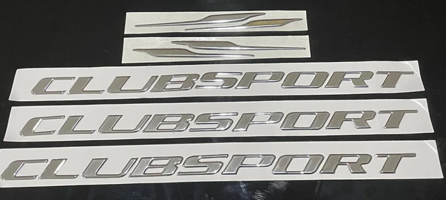 HSV CLUBSPORT VX - side skirts commodore and boot badge Chrome.. £57.30 ...