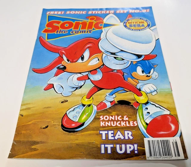 SONIC THE COMIC issue 38 fleetway UK November 1994 excellent condition ...