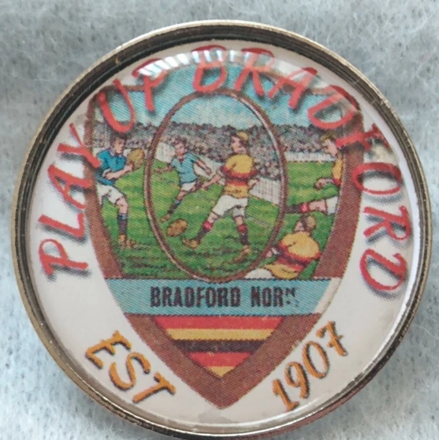 BRADFORD NORTHERN RETRO Rugby League Pin Badge £3.00 - PicClick UK