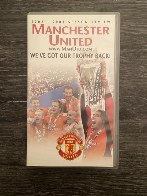 MANCHESTER UNITED 2002 - 2003 Season Review VHS Video Tape Football Man ...