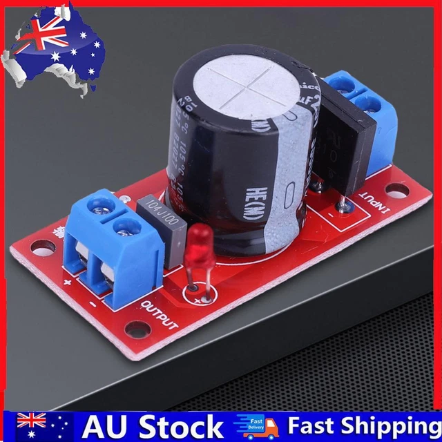 RECTIFIER 3A/8A AC To DC Transformer Power Rectifier Filter Board (8A ...
