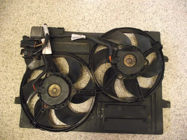 RADIATOR COOLING FANS AND COOLING MODULE Jaguar X-Type 2002 2.1 v6 EUR ...